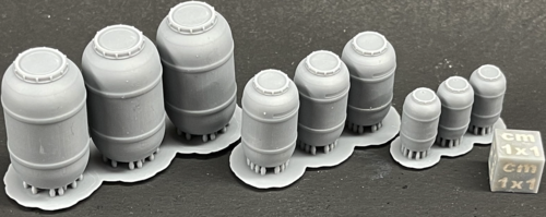 EMP3D 72050109 Beczki plastikowe 220 litrów - 3 sztuki