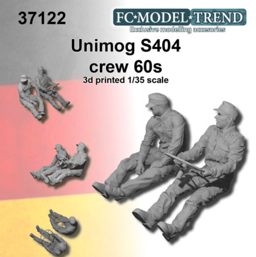 FC ModelTrend 37122 Unimog S404 60s crew