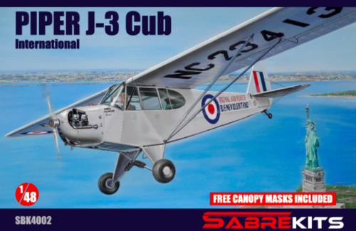 Sabre Kits 4002 Piper J-3 Cub International