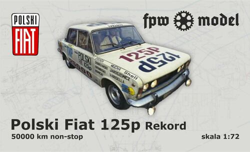 FPW Model 72607 Polski Fiat 125p Rekord