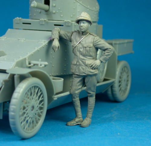 Copper State Models F35-011 Belgian Armoured Car Crewman