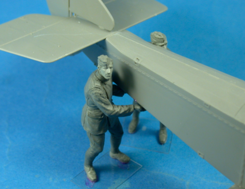 Copper State Models F32-023 RFC Air Mechanics Lifting The Tail WWI Figures