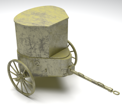 HD Models 35082 MG Panzernest on march