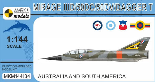 Mark I Models 144134 Mirage IIID/50DC/50DV/Dagger T