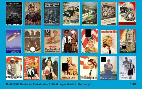 Peddinghaus-Decals 3086 German Wallpapers In II World War