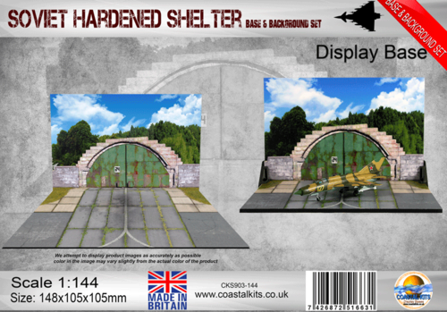 Coastal kits S903-144 Soviet Hardened Shelter Base & Background