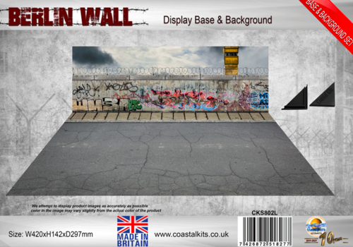 Coastal kits S802L Berlin Wall Base & Background Large
