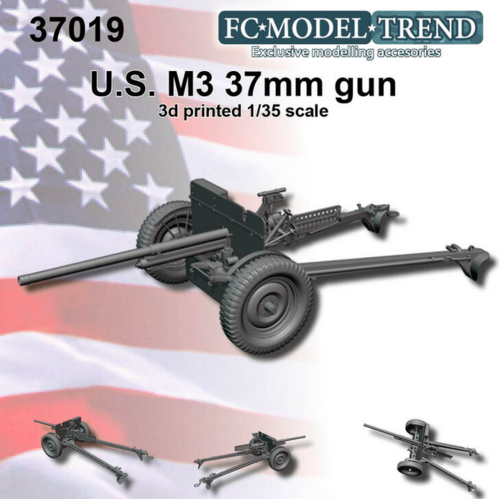 FC ModelTrend 37019 M3 gun