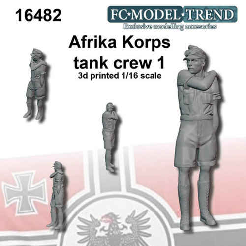 FC ModelTrend 16482 Afrika Korps tank crew