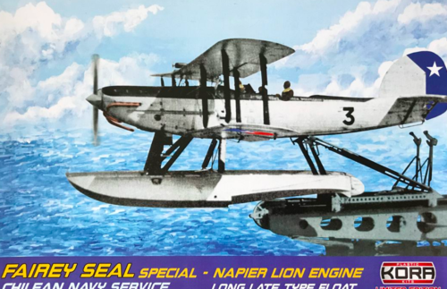 Kora Models KPK72139 Fairey Seal Special-Napier Lion Engine-Chilean Navy service