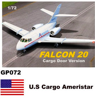 Mach2 GP072 Falcon 20 cargo Ameristar