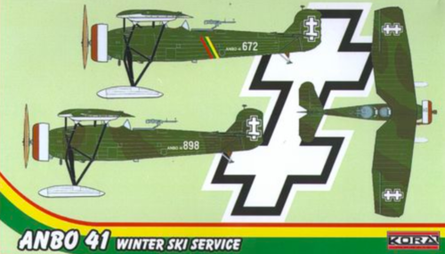 Kora Models 72148 ANBO 41 ski version prototype, 1. and 2. series