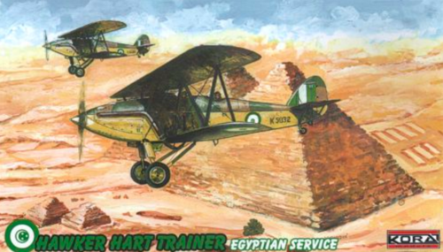 Kora Models 72151 Hawker Hart Trainer-Egyptian service