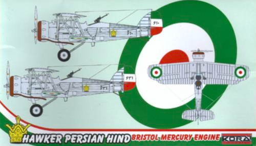 Kora Models 72155 Hawker Persian Hind - Bristol Mercury Engine