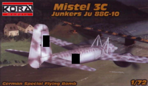 Kora Models 7219 Junkers Ju 88G-10 Mistel3C