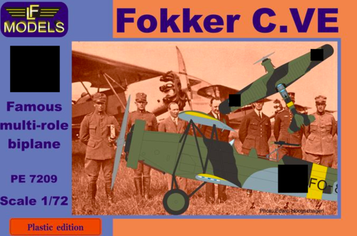 LF Models PE7209 Fokker C.VE Finland Bristol Mercury engine
