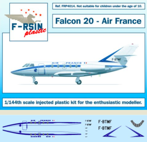 F-RSIN P4014 Falcon 20 - Air France