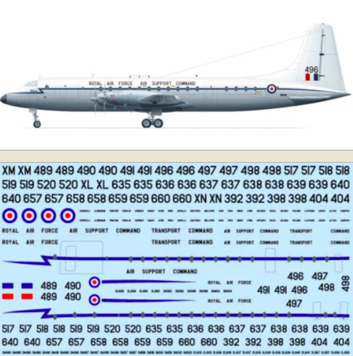 F-RSIN P4039 Bristol Britannia - RAF
