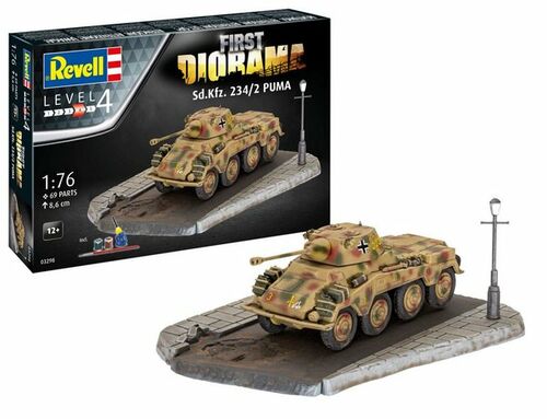 Revell 03298 Sd.Kfz. 234/2 Puma - First Diorama Set