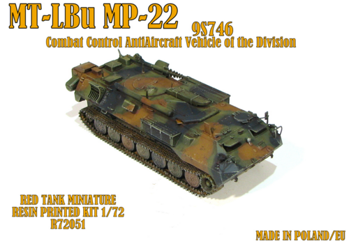 RED TANK MINIATURE 72051 MT-LBu MP-22