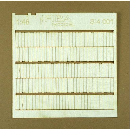 Model scene SI4-001 Wooden shingles