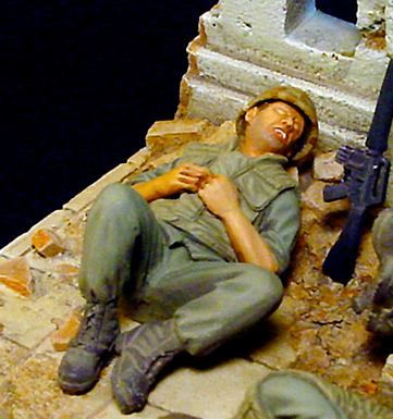 Callsign Models 35047 Exhausted US Marine Vietnam