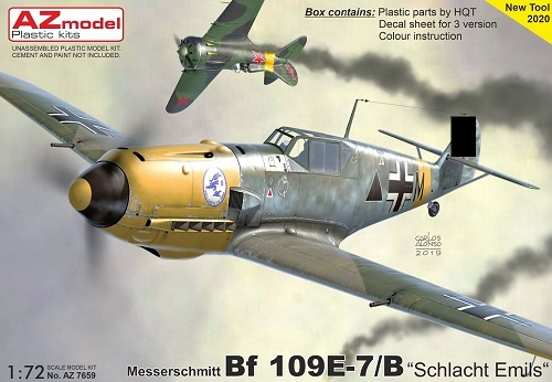 AZ-Model 7659 Bf-109E-7/B "Schlacht Emil"