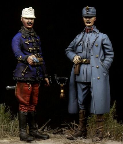 The Bodi Miniatures 35120 Austro-Hungarian Officers WWI