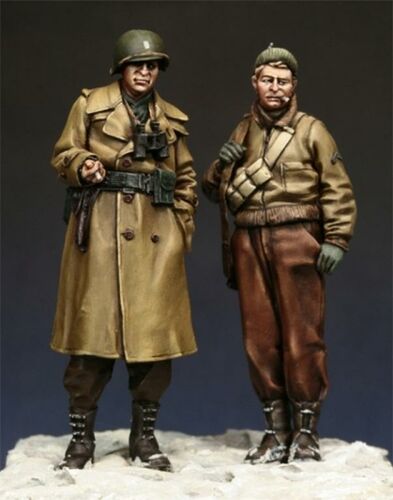 The Bodi Miniatures 35021 U.S. G.I. officer and NCO