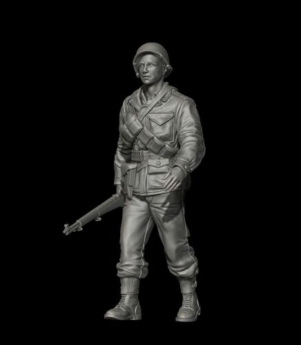 PanzerArt FI35-093 US Soldier in M43 uniform No.1