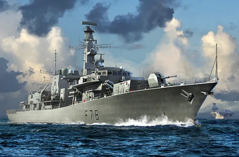 Trumpeter 06719 HMS TYPE 23 Frigate - Kent(F78)