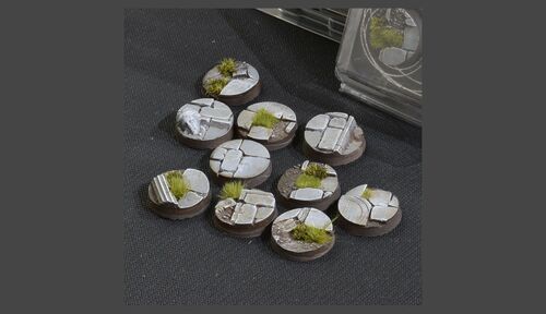 GamersGrass GGB-TR25 Temple Bases Round 25mm (x10)