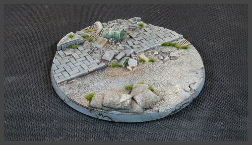 GamersGrass GGB-UWR100 Urban Warfare Bases Round 100mm