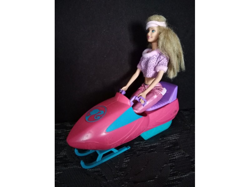 Snežno vozilo za Barbie Mattel