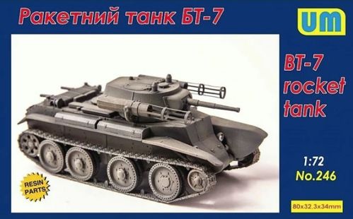 Unimodels 246 BT-7 Rocket Tank