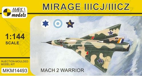 Mark I Models 144093 Mirage IIICJ/CZ 'Mach 2 Warrior' (Israeli, Argentinian & South African AF)