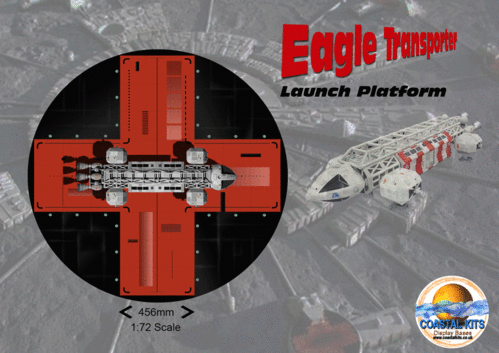 Coastal kits SFELP72 Eagle Launch Platform 456mm
