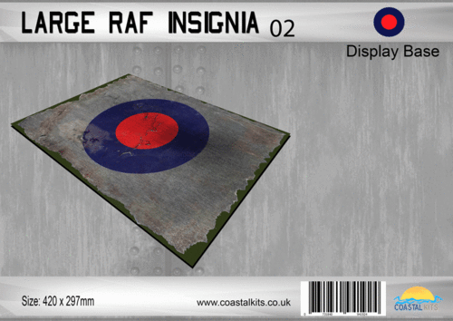 Coastal kits S643-48 Large RAF - 2 Insignia 420 x 297mm