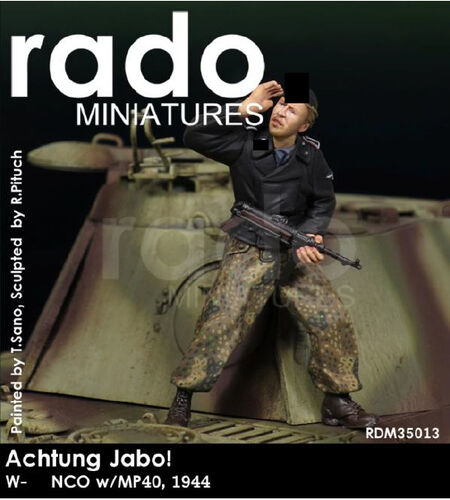 Rado Miniatures 35013 Achtung Jabo ! W-SS NCO w/ MP40,1944