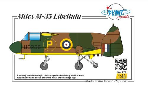 Planet Models 270 Miles M-35 Libellua