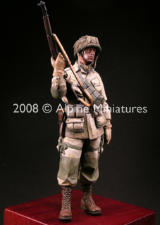 Alpine Miniatures 16004 US Paratrooper 82nd Airborne "All American"
