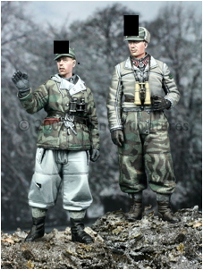 Alpine Miniatures 35038 Winter Panzer Crew Set (2 figs)