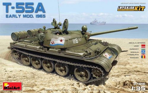 MiniArt 37016 T-55A Early Mod. 1965 Interior Kit