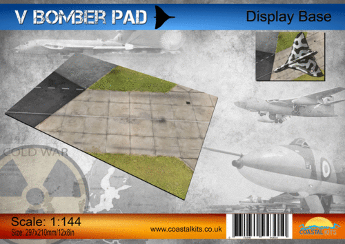 Coastal kits S371-144 1:144 V Bomber Pad 297 x 210mm