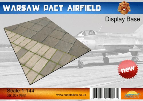 Coastal kits S610-144 1:144 Warsaw Pact Airfield 210 x 148mm