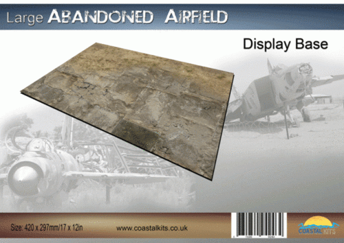 Coastal kits S780-48 1:48 Large Abandoned Airfield 420 x 297mm