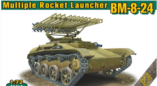 ACE 72542 BM-8-24 multiple rocket launcher
