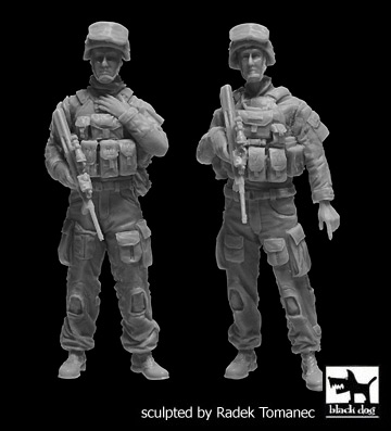 Black Dog F35181 Australian modern soldiers set