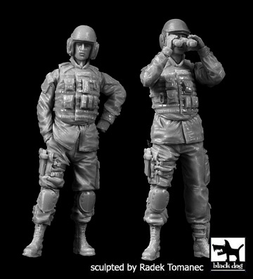Black Dog F35137 US modern tank crew set