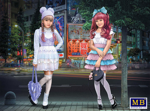 Master Box 35187 Kawaii fashion leaders. Minami and Mai